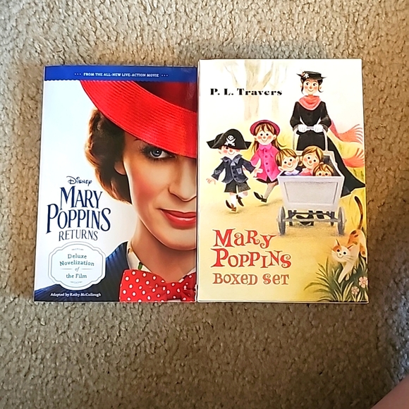 Mary Poppins | Toys | Boxed Set Of 5 Mary Poppins Books New | Poshmark